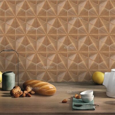 3D Design Handwork kitchen Bathroom backsplash wall Hexagon Mosaic Tile