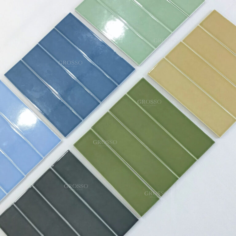 Grow Collection 60x240mm Colorful Handmade Mosaic Tile Interior Kitchen ...