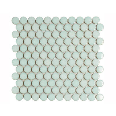 Big penny round shape ceramic mosaic tile kitchen restaurant bathroom ...